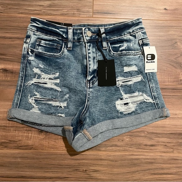 Buckle | Shorts | Nwt Buckle Ultra High Rise Jean Shorts | Poshmark